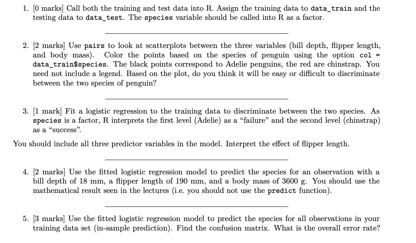 Solved The data for this assignment are measurements of | Chegg.com