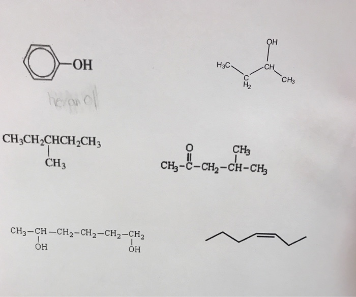 Solved H3C CH он CH3 H2 eon CH3CH2CHCH2CH3 СНу CH3 | Chegg.com