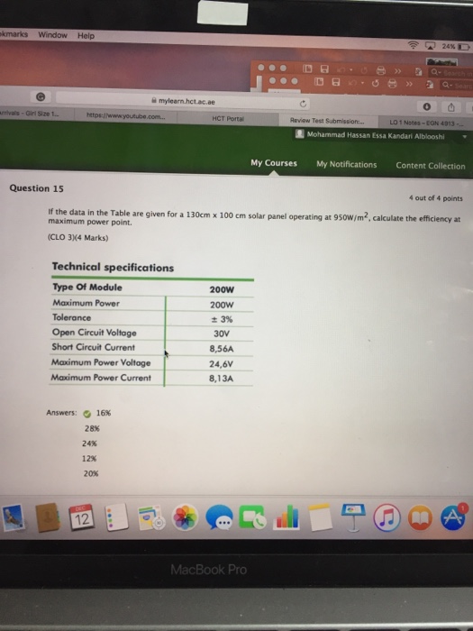 Solved kmarks Window Help 令见24%D 을 myleam.hct.ac.ae | Chegg.com