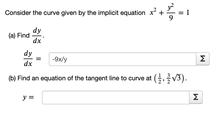 Solved Consider the curve given by the implicit equation X | Chegg.com