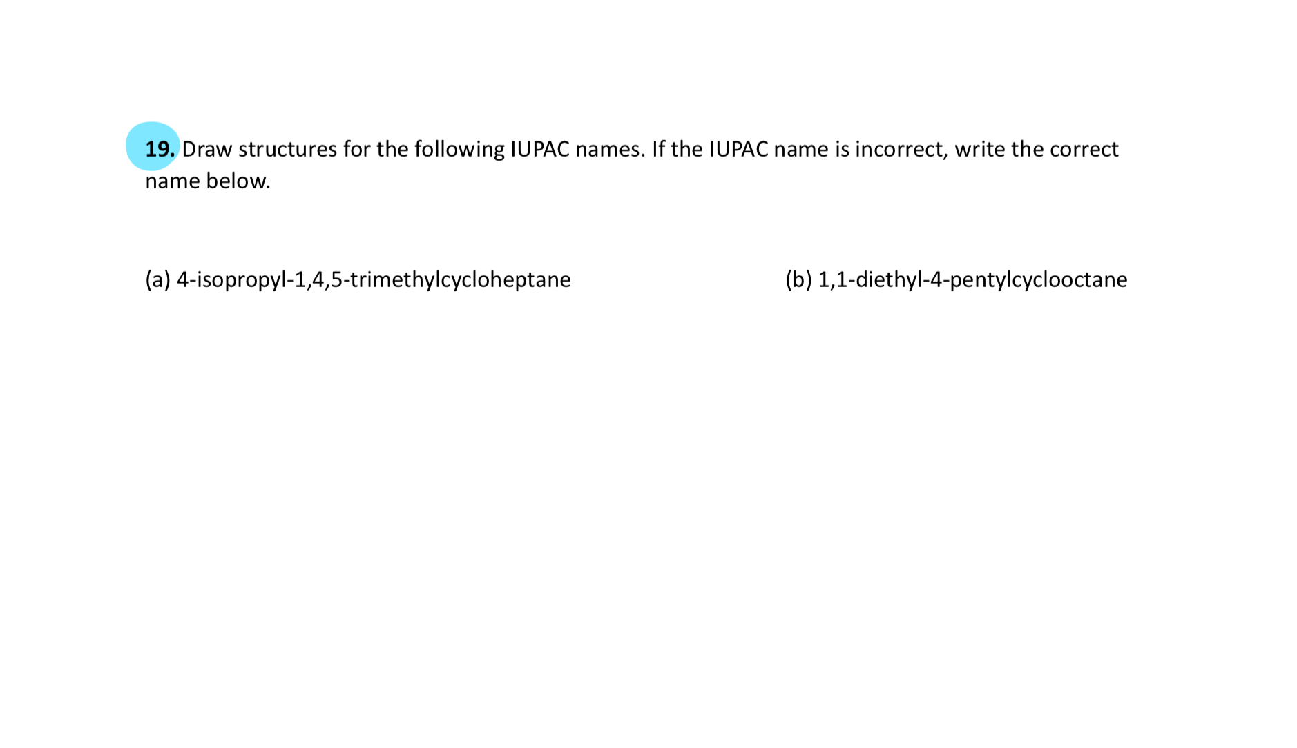 Solved please answer the following question and show your | Chegg.com