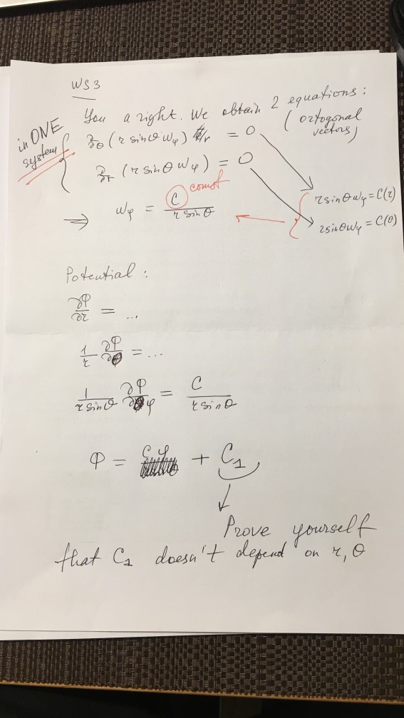 Solved I. The gradient, divergence and curl in spherical | Chegg.com
