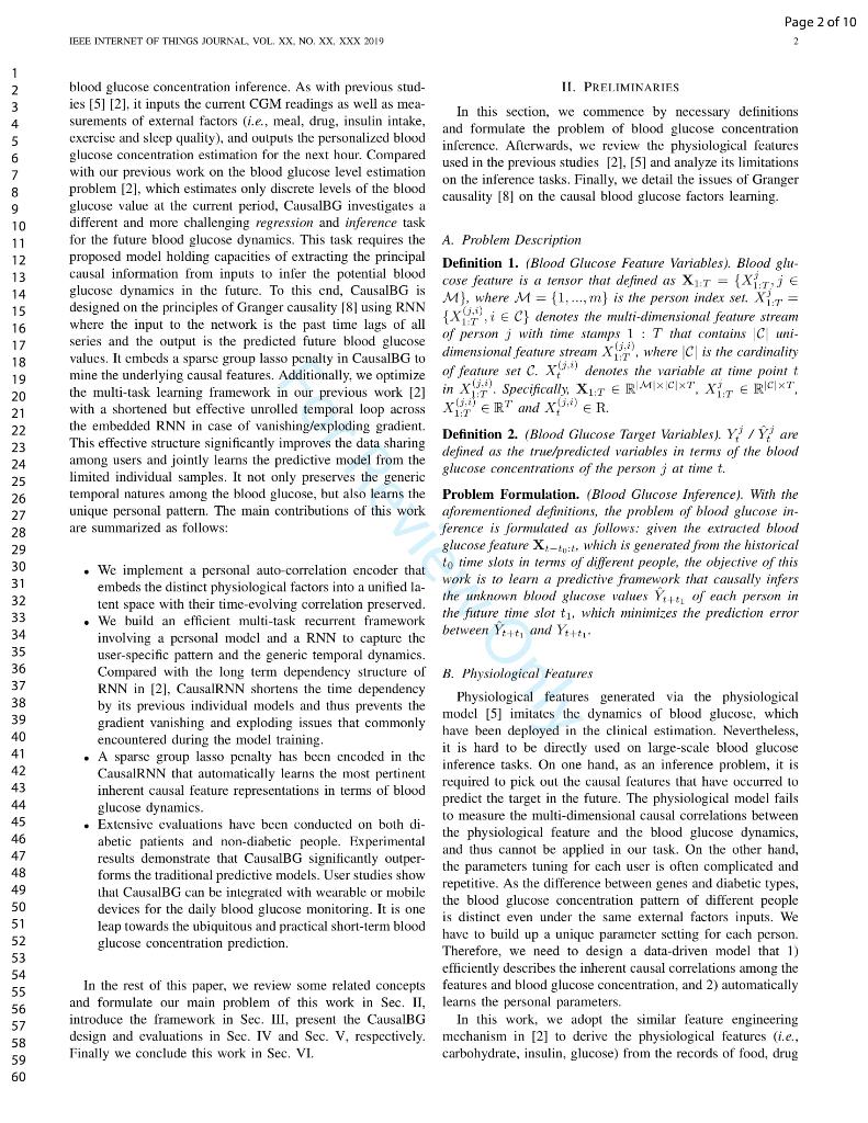 Causalbg Causal Recurrent Neural Network For The