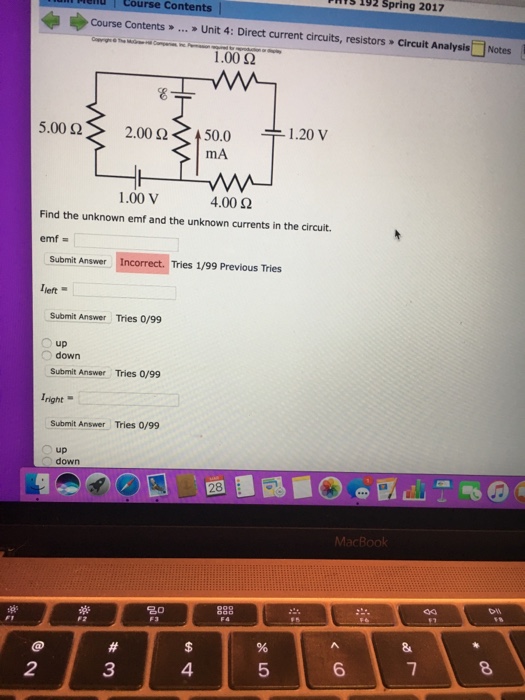 Solved Find the unknown emf and the unknown currents in | Chegg.com