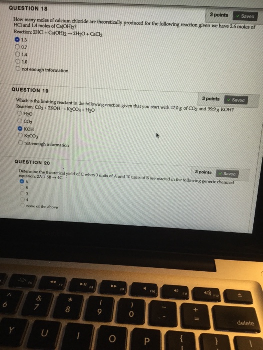 Solved How many moles of calcium chloride are theoretically | Chegg.com