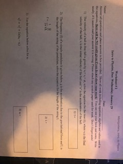 Solved - 2017 3) For the equation below solve for Xf. về = | Chegg.com