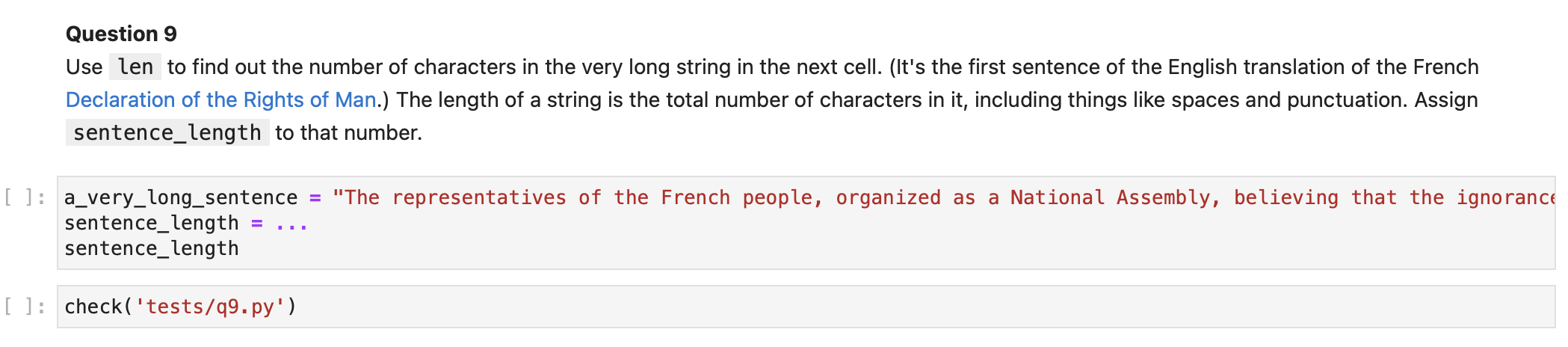 Solved Question 8 Assign strings to the names you and this | Chegg.com