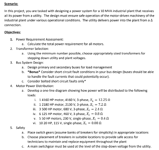 Solved Scenario:In this project, you are tasked with | Chegg.com