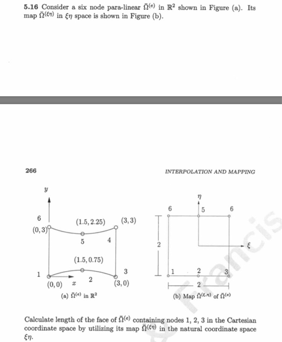 Solved 5.16 Consider a six node para-liner) in R2 shown in | Chegg.com