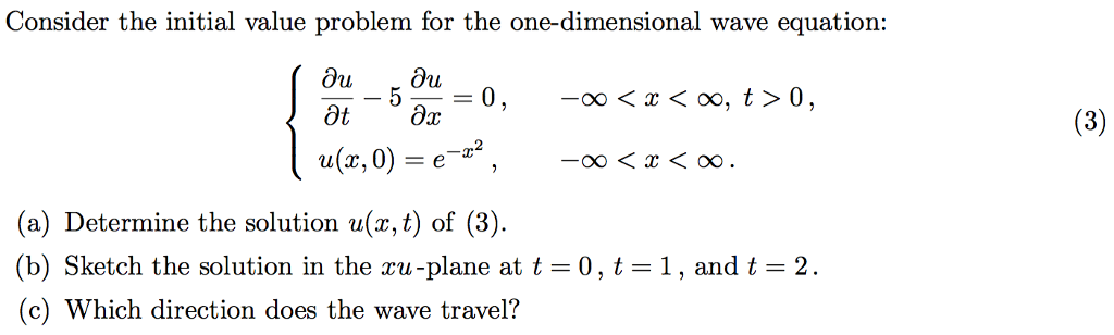 Solved Consider the initial value problem for the | Chegg.com