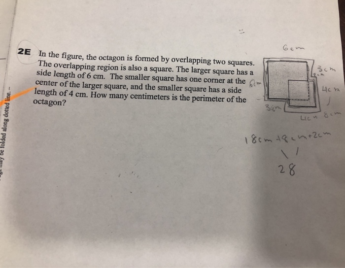 Solved 2E In the figure, the octagon is formed by | Chegg.com