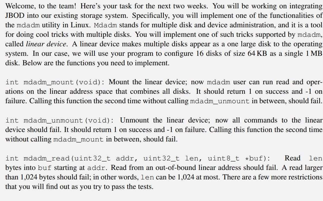 Solved Today is the first day of your summer internship at a | Chegg.com