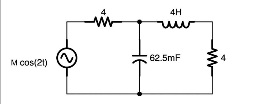 Solved Calculate the current of the voltage source in the | Chegg.com