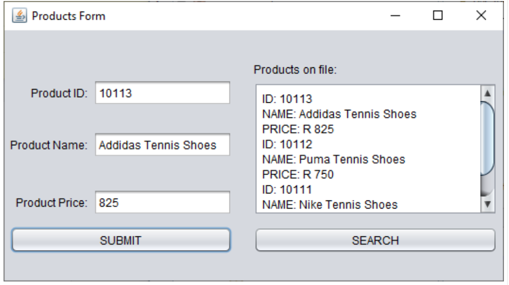 Solved Need help with this layout and look of the GUI | Chegg.com