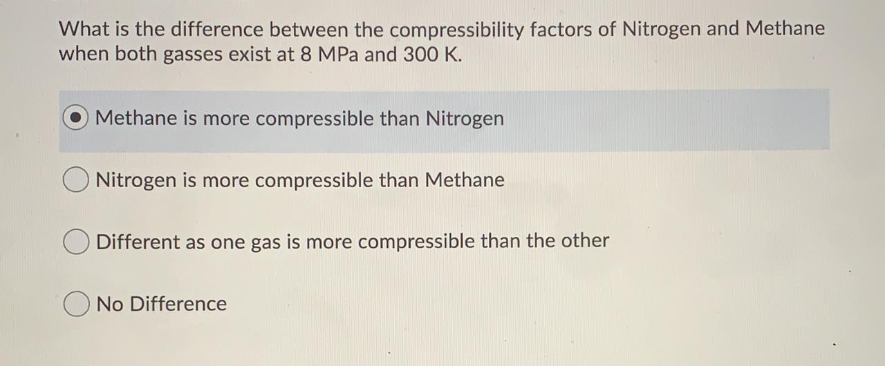 Solved What is the difference between the compressibility | Chegg.com