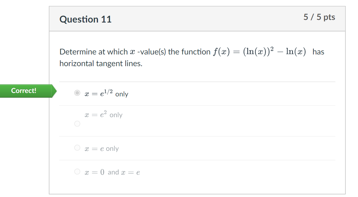 Solved Determine at which x-value(s) the function | Chegg.com