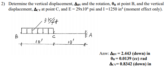 Solved Take E, G, A, I, L, P and k (Shear Correction Factor) | Chegg.com
