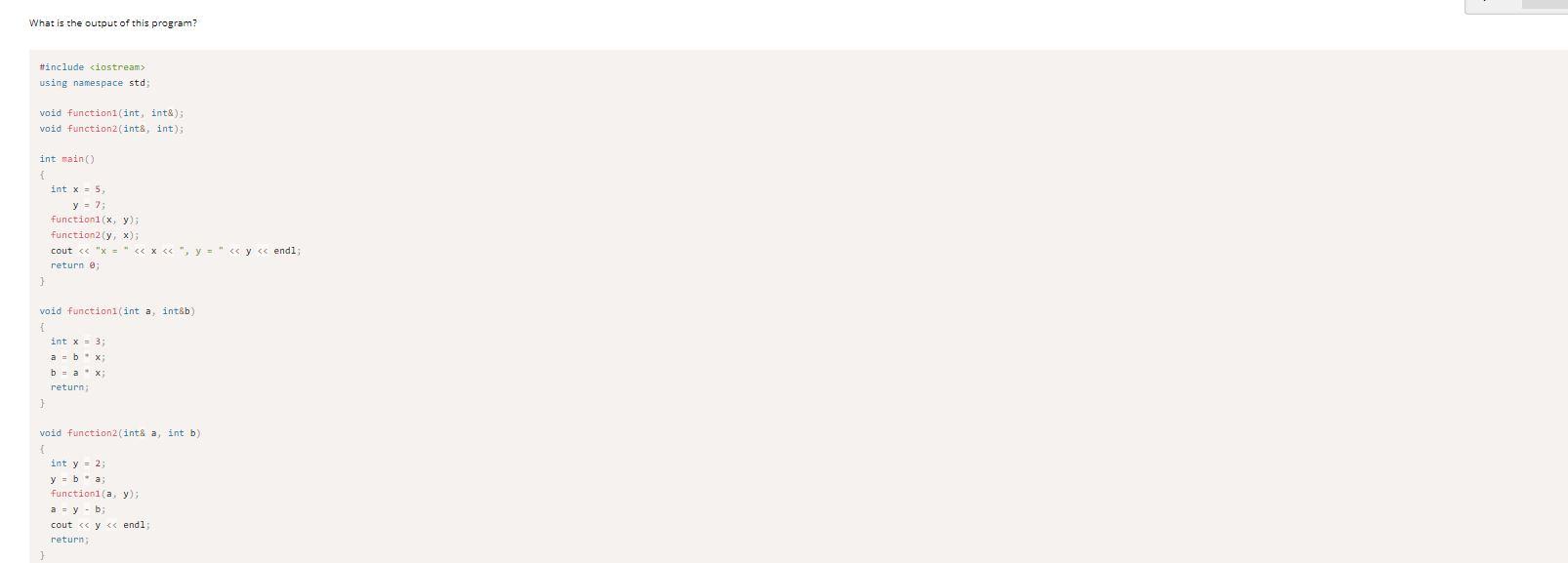 Solved Given the function protytpe and variable declarations | Chegg.com