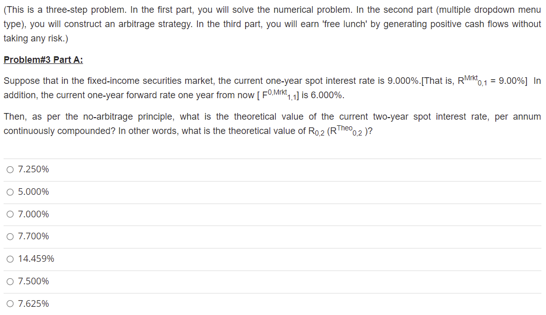 Solved (This is a three-step problem. In the first part, you | Chegg.com