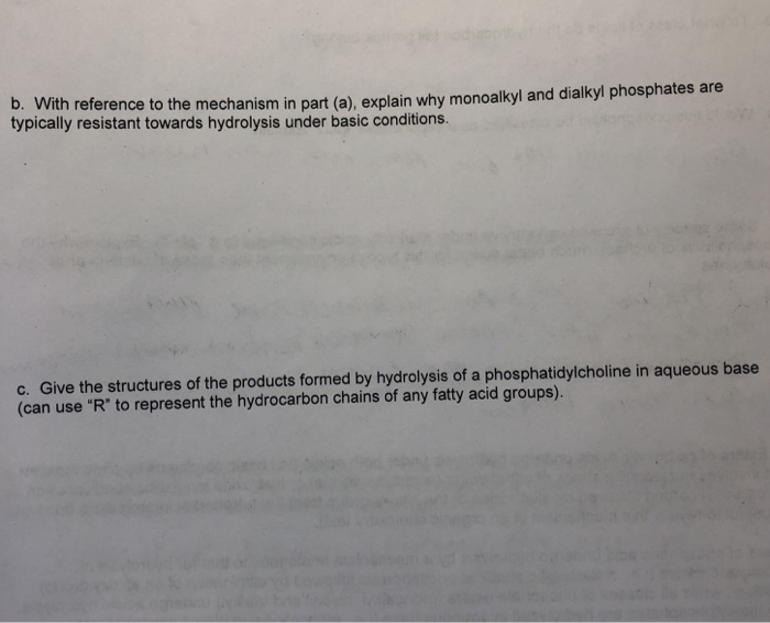 Solved Esters of carboxylic acids undergo hydrolysis under | Chegg.com