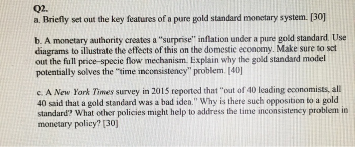 Solved 02. a. Briefly set out the key features of a pure | Chegg.com