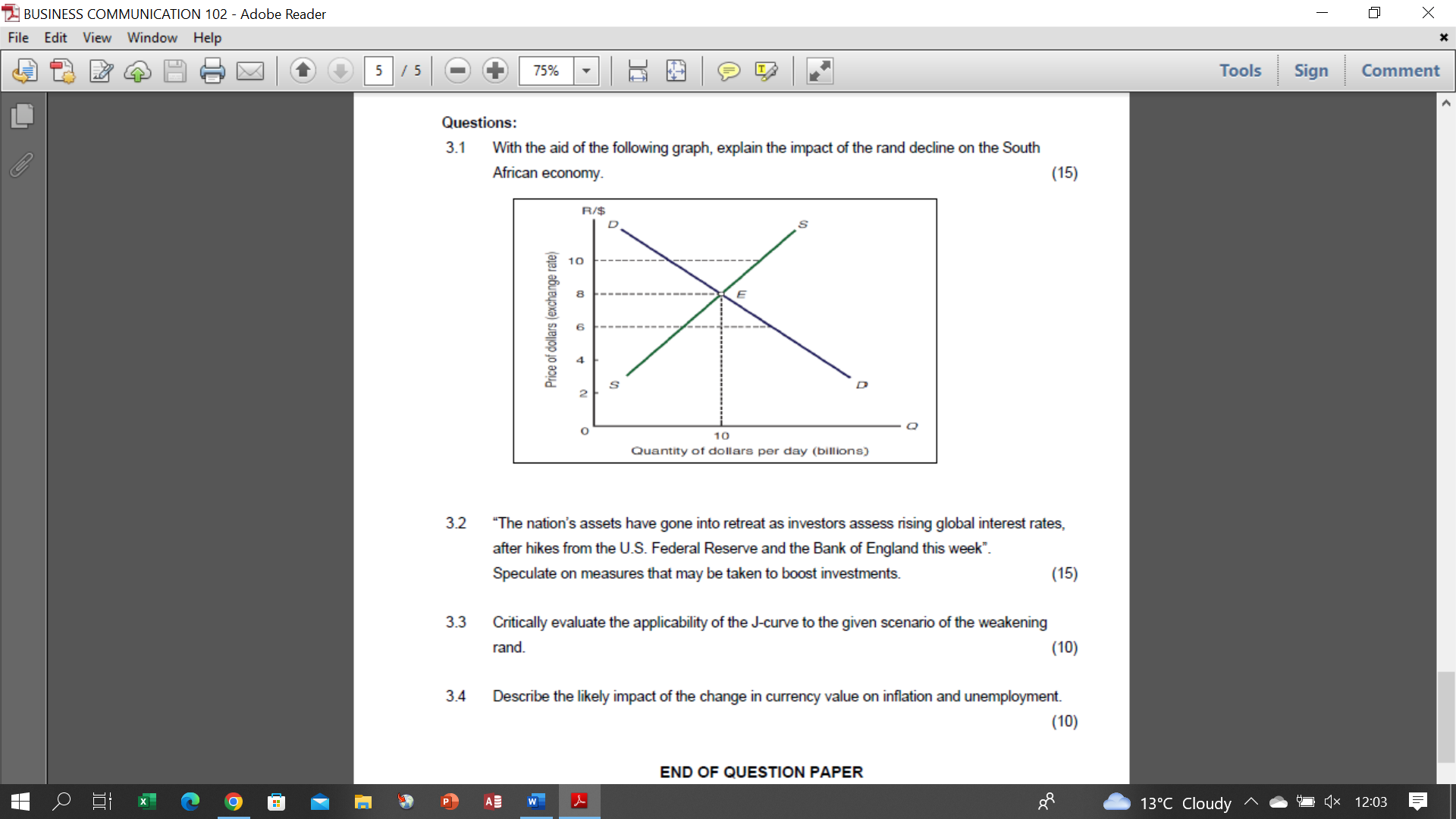 Solved BUSINESS COMMUNICATION 102 - Adobe Reader File Edit | Chegg.com