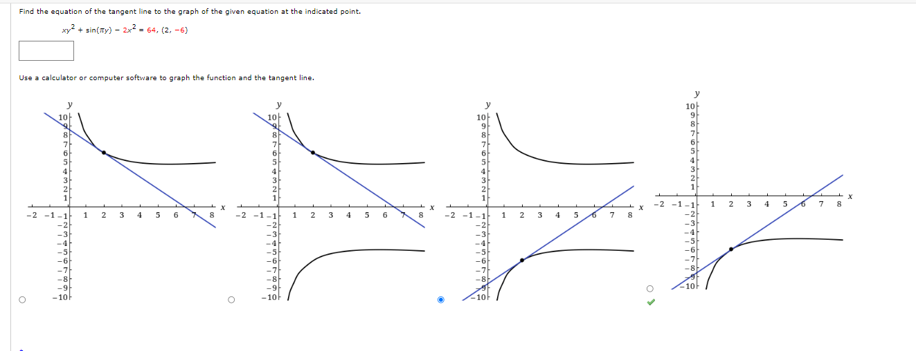 Solved Find the equation of the tangent line to the graph of | Chegg.com