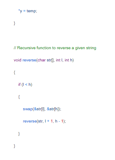 Solved 2. (50 Points) Write a RISC-V function to reverse a | Chegg.com