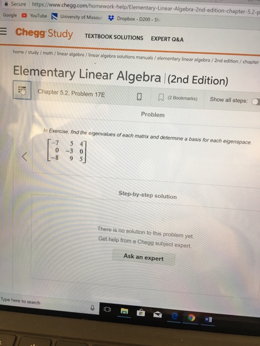Solved Secure https://www.chegg.com/homework help/Elementary | Chegg.com