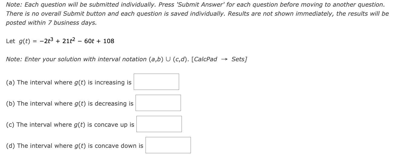 Solved Note: Each question will be submitted individually. | Chegg.com