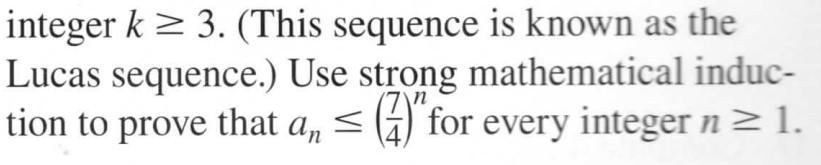Solved Define a sequence a1, A2, A3, ... as follows: aj = 1, | Chegg.com