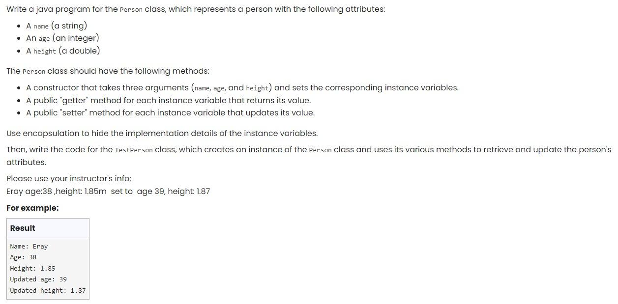 Solved By using Java OOP language please solve the question | Chegg.com Solved By using Java OOP language please solve the question | Chegg.com