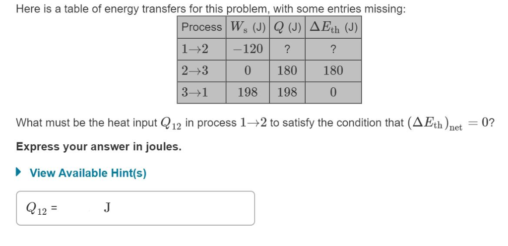Solved A heat engine uses the closed cycle shown in the | Chegg.com