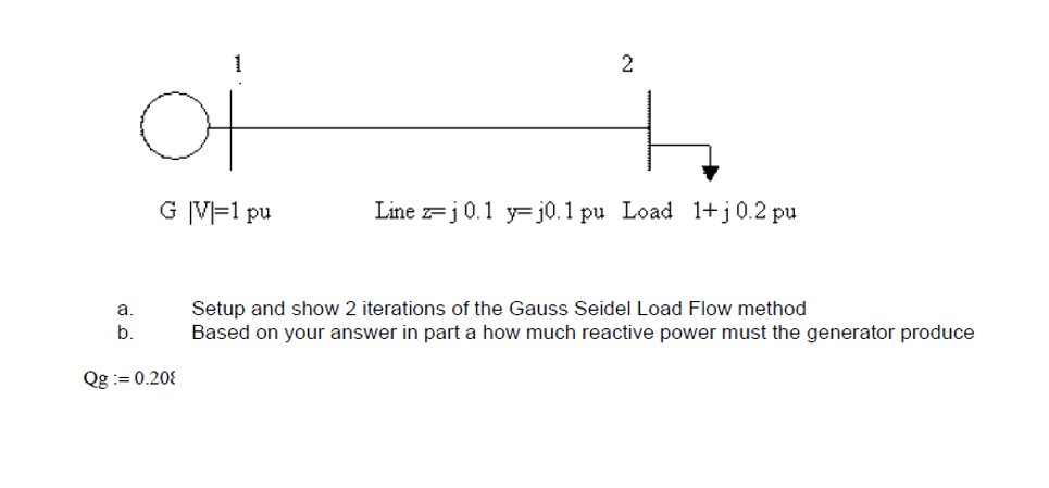a. Setup and show 2 iterations of the Gauss Seidel | Chegg.com