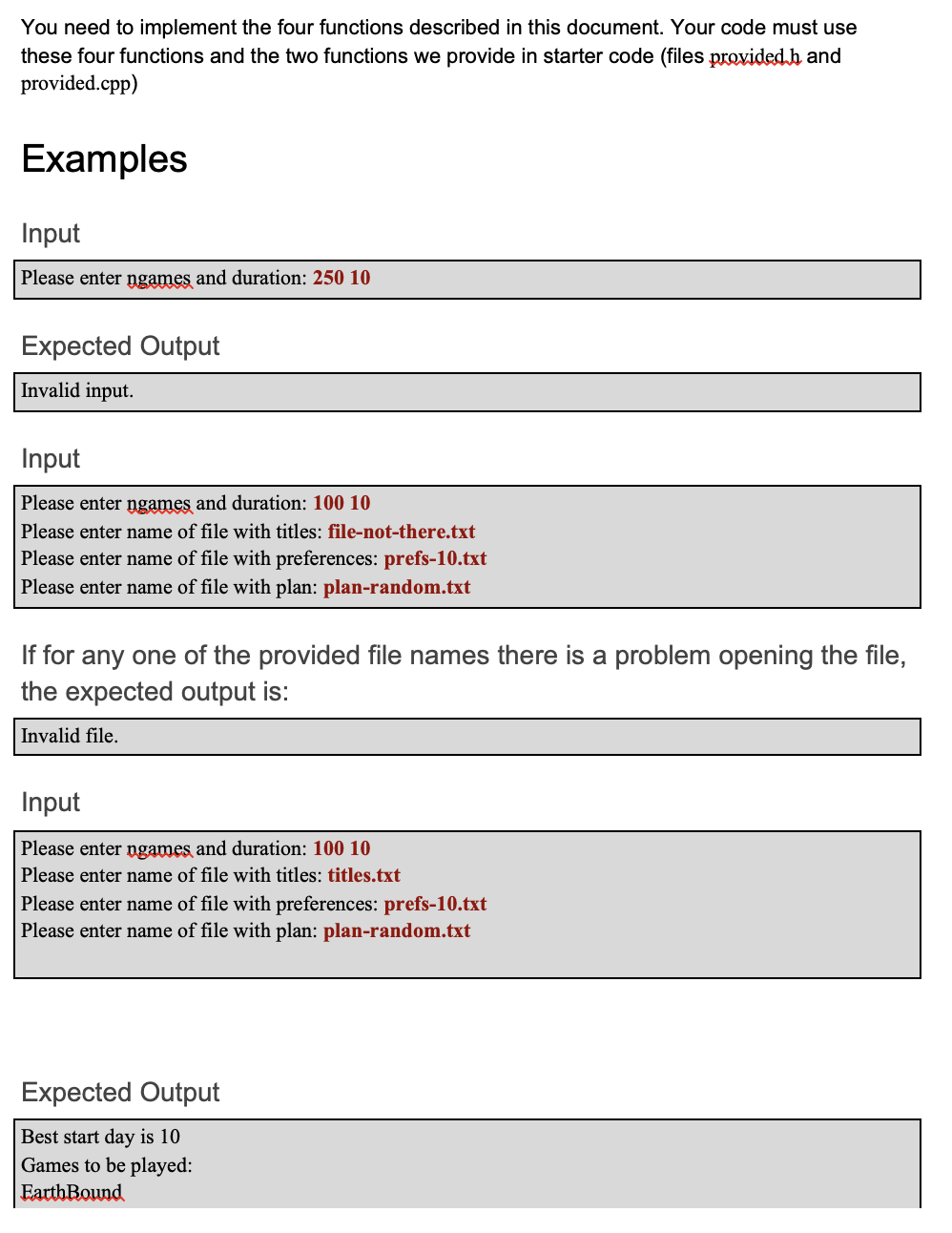 Objectives 1. Practice reading data from files and | Chegg.com