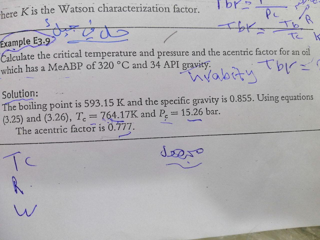 Solved مر here Kis the Watson characterization factor. or pe | Chegg.com
