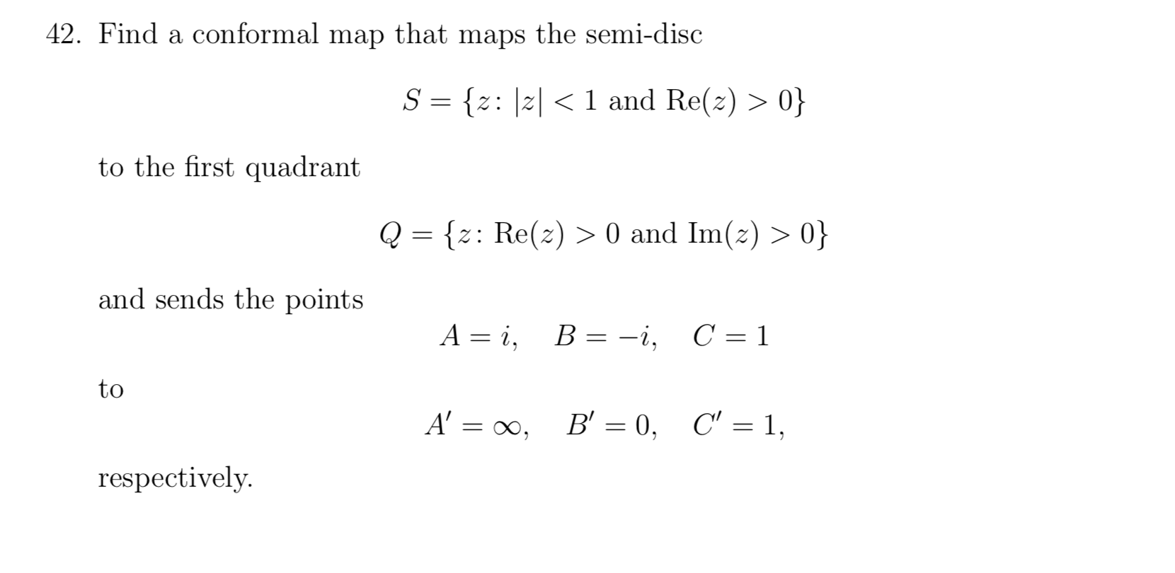 Solved Once find the map, You have to show that the domain | Chegg.com