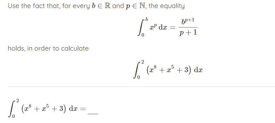 Solved Use the fact that, for every binR and pinN, the | Chegg.com
