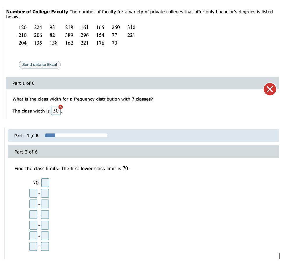 Solved Number of College Faculty The number of faculty for a | Chegg.com