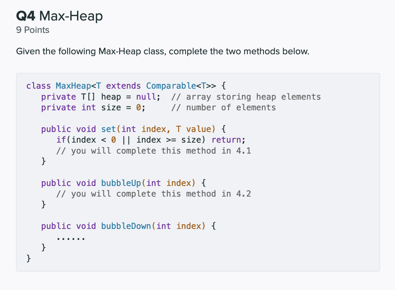 Solved Q4 Max Heap 9 Points Given The Following Max Heap 1117