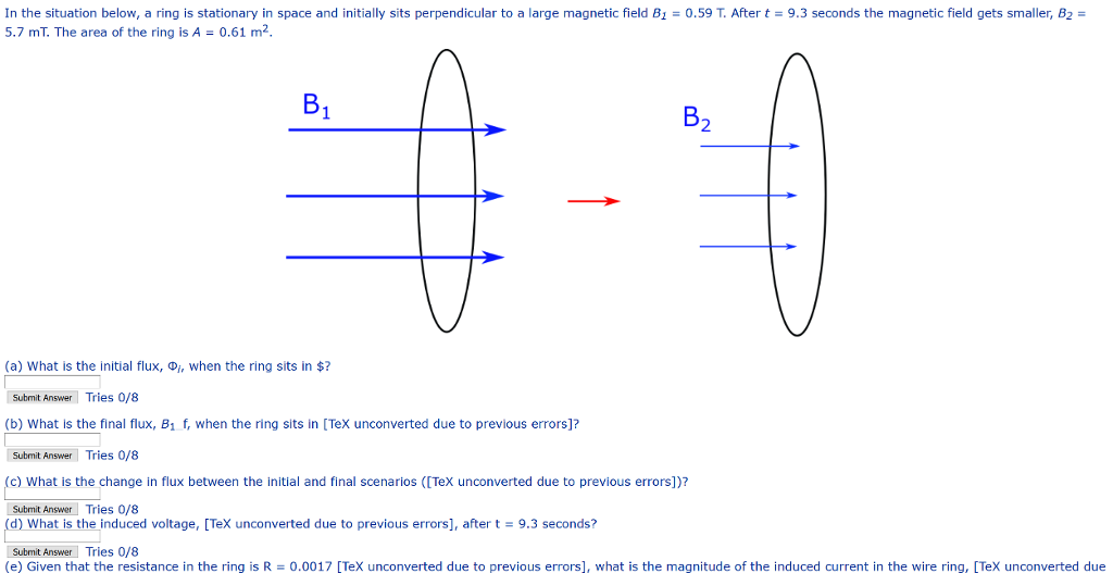 Solved In the situation below, a ring is stationary in space | Chegg.com