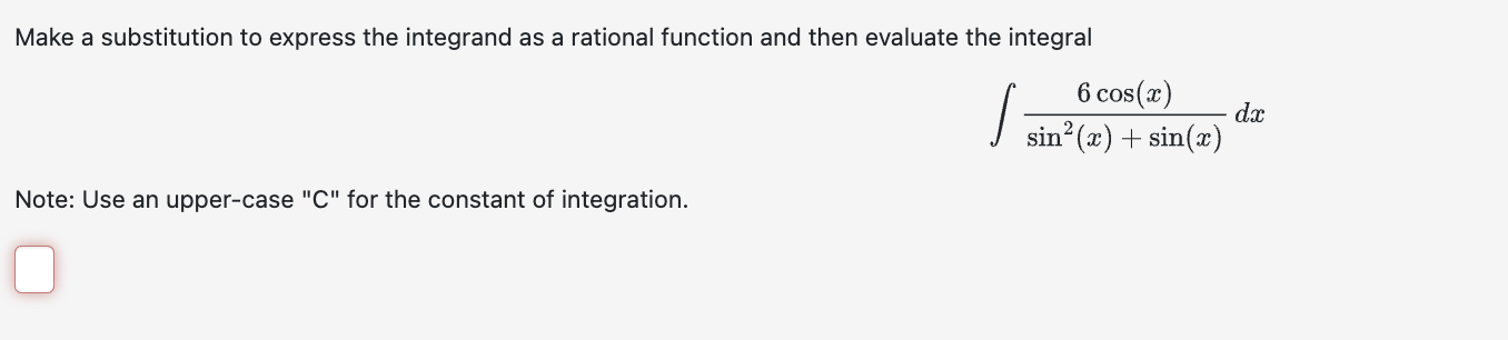 Solved Make a substitution to express the integrand as a | Chegg.com