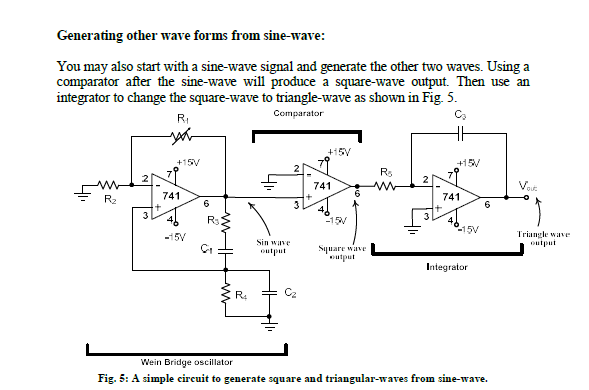 4. Design the integrator of Fig. 5 such that when the | Chegg.com