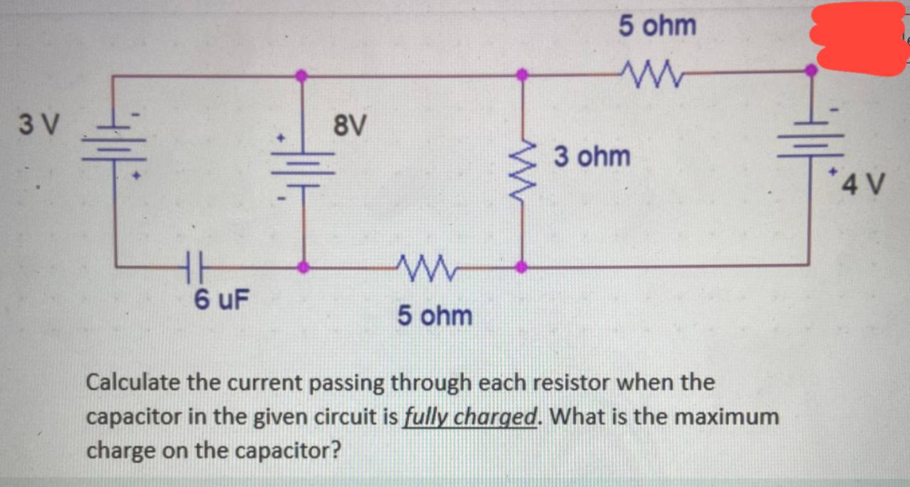 Solved Calculate the current passing through each resistor | Chegg.com
