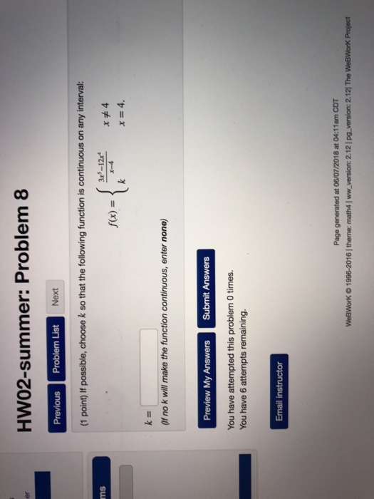 Solved HW02-summer: Problem 8 Previous Problem List Next (1 | Chegg.com
