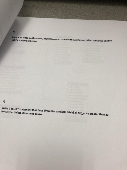 Solved 1) Write a query that uses the CONCAT function to | Chegg.com