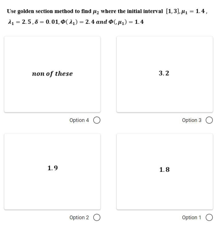 Use golden section method to find plz where the | Chegg.com