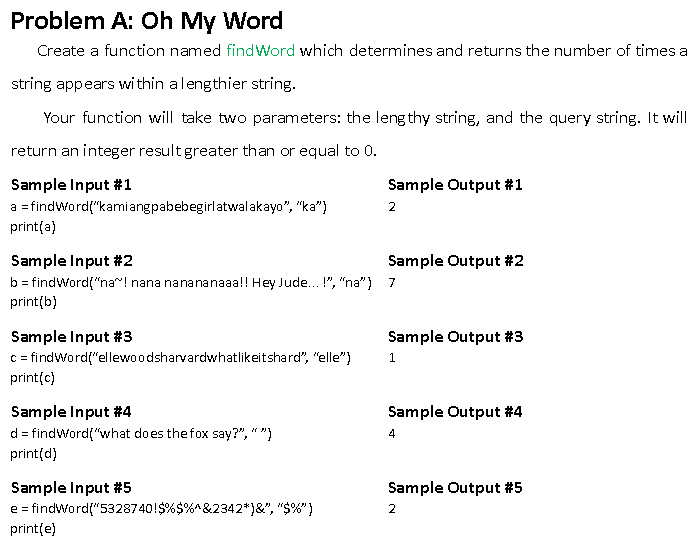 Solved Create a python program for the given spec. Please | Chegg.com