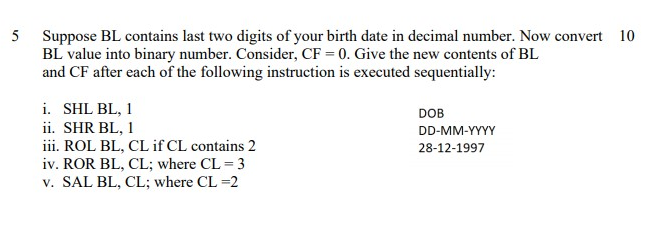 Solved subject: Microprocessor Note: please give correct | Chegg.com