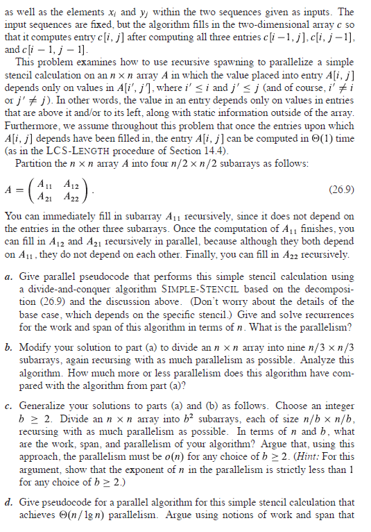 Computational science is replete with algorithms that | Chegg.com